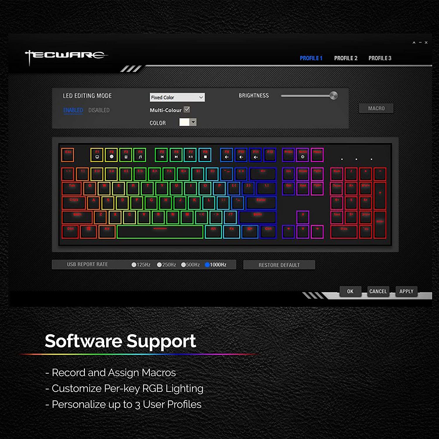 Tecware Phantom 87 SE - Huano Blue Switch