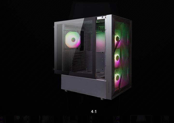 Tecware Forge S ATX TG Case - Black