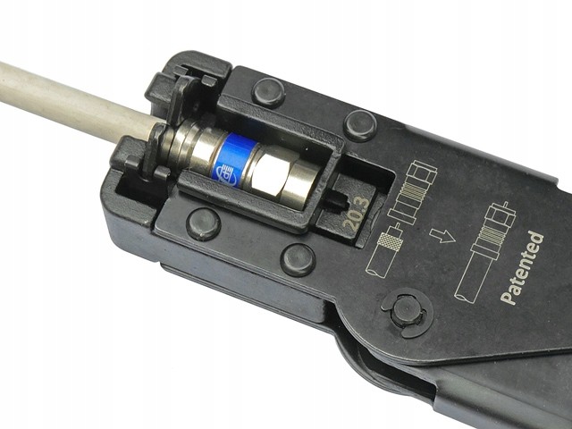 HANLONG HT-508 COMPRESSION TOOL FOR F-TYPE CONNECTOR